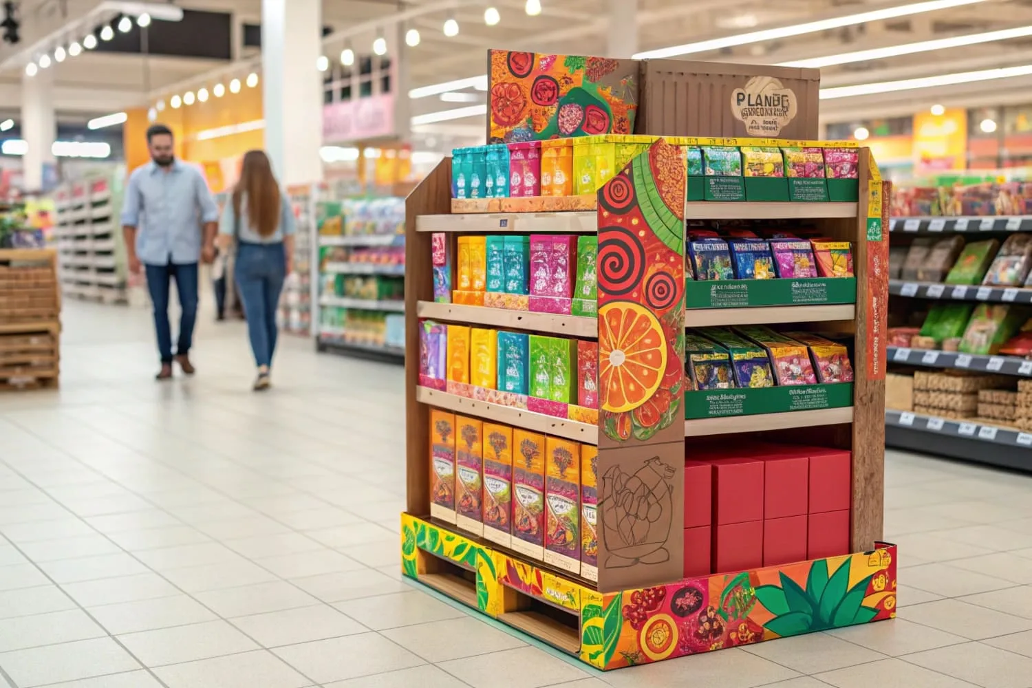 ¿Qué es una pantalla de paletas? - PopDisplay: su fabricante de cartón ...